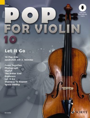 POP FOR VIOLIN 10. LET IT GO + CD PLAY-ALONG, FULL VERSION